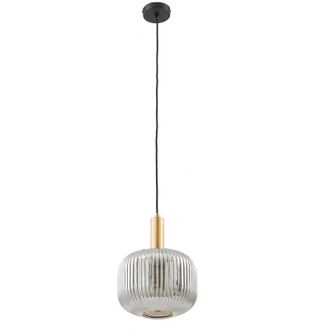 Lindby Suspension &agrave; intensit&eacute; variable Doroteo en verre pour salon & salle &agrave; manger