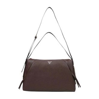 Guess Devon Gro&szlig;e Schultertasche - - Bags - Damen - Braun - ONE SIZE