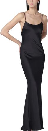 Andamane Femme, Robes, Noir, Taille: 36 FR Ninfea Maxi Slip Dress