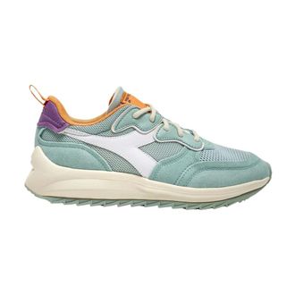Diadora Sportliche Wildleder-Mesh-Sneakers - - Shoes - Damen - Blau - 41 EU