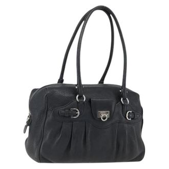 Ferragamo Sac bandouli&egrave;re Pre-owned - Femme - Pre-owned - Noir - Taille: ONE Size