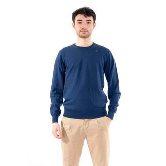 K-Way Herren, Strickwaren, Blau, SGr&ouml;&szlig;e