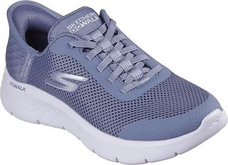 Skechers Go Walk Flex Hands Free Slip-ins - Grand Entry Baskets à enfiler sans les mains pour femme, bleu, 39.5 EU