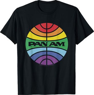 Pan Am Fleischbällchen-Logo Rainbow Pride T-Shirt