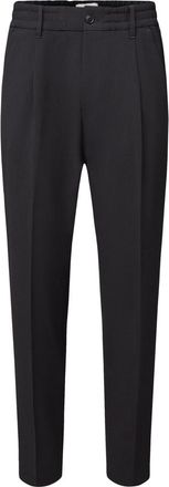 Drykorn Stretch-Chino Chasy Mix mit Bundfalte und Dehnbund, Regular Fit in