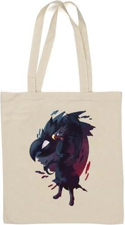 Generic ANIME 139 Sac fourre-tout en coton naturel Blanc