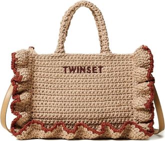 Twinset Femme, Sacs, Brun, Taille: ONE Size Borsa