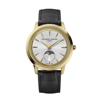 Frederique Constant Frederique Constant, Femme, Accessoires, Gris, Taille: ONE Size Classics Moneta Moonphase