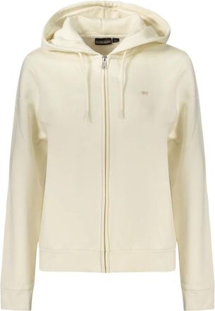 Napapijri SweaT-shirt &agrave; capuche manches longues - Femme - Sweatshirts et sweats &agrave; capuche - Blanc - Taille: 38 FR