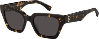 Tommy Hilfiger Femme, Accessoires, Brun, Taille: 52 MM TH 2101/S 086(Ir) Lunettes de soleil