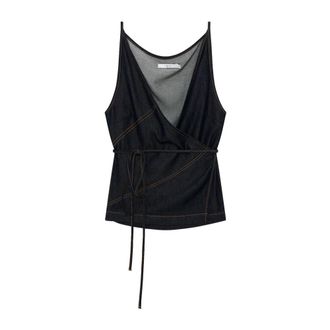 Iro Iro Top Denim - - Tops - Damen - Blau - S