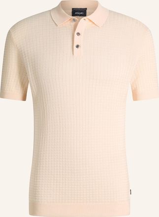 Joop Strick-Poloshirt orange