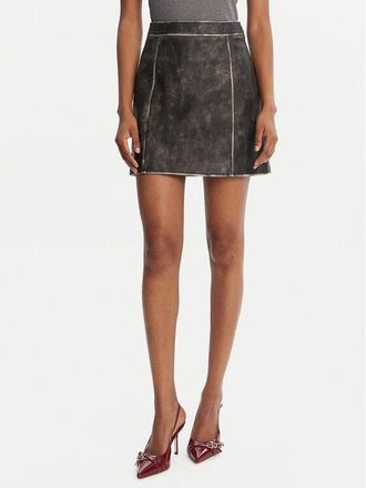 Guess Rock aus Kunstleder W5YD46 WHDI0 Grau Regular Fit