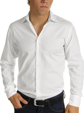 Selected SELECTED HOMME Herren Businesshemd 16016343, Gr. 56 (XXL), Weiß (OPT.WHITE)