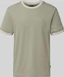 Joop T-Shirt mit Kontraststreifen Modell Jose