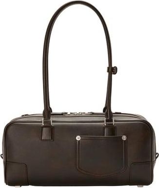 Loewe Sac Amazona 31 Cropped Panta en cuir de veau brillant