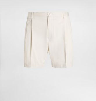Dolce & Gabbana Fabric Bermuda Shorts - Mann Hosen Und Shorts Beige 48
