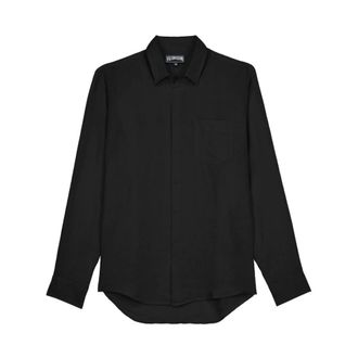 Vilebrequin Caroubis Leinenhemd - - Shirts - Herren - Schwarzk - S