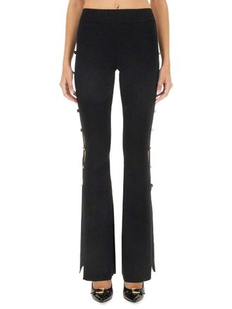 Versace Jeans Couture Cut-Out Trousers - Black