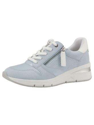 Tamaris Damen Bequemschuhe, Frauen Schnürschuhe,Wechselfußbett,Low-tie,Komfortschuhe,Halbschuhe,schnürschuhe,schnürer,Light Blue,37 EU