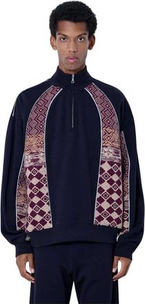 Dries Van Noten Hackney Sweater - Homme - Sweatshirts et sweats &agrave; capuche - Bleu - Taille: S
