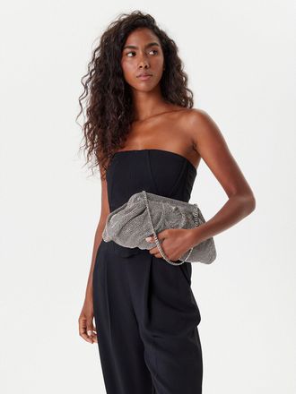 Guess Handtasche Guess Zalina Mini HWRY93 50710 Silberfarben