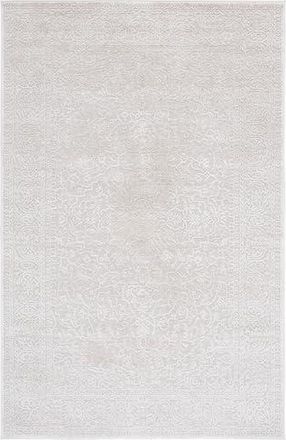 Safavieh Zeitgenössische Teppich für Wohnzimmer, Esszimmer, Schlafzimmer - Reflection Collection, Kurzer Flor, Creme und Elfenbein, 75 x 120 cm