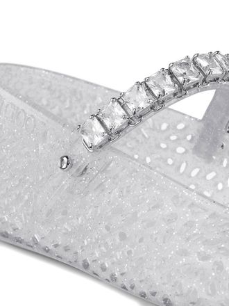 Jimmy Choo London Jelly Flat - Silver