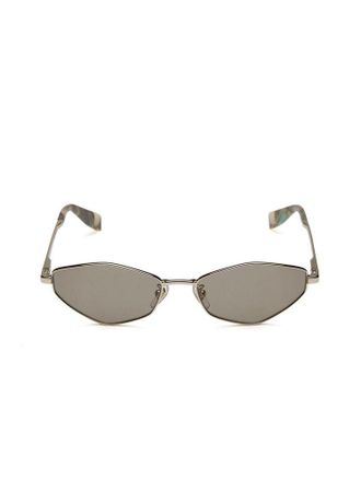 Furla Womens Sunglasses Light Gold-Green Metal Eyewear - Gold/green