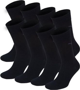 Puma Herren Casual Socken Classic 8er Pack, Gr&ouml;&szlig;e:43-46;Farbe:navy