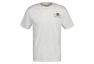 GANT T-Shirt Herren T-Shirt 1er Pack Baumwolle (Packung, 1er Pack)