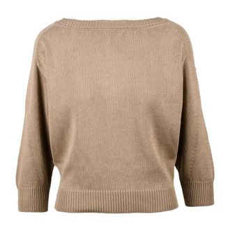 Alpha Studio Maglioncino Sweater - - Knitwear - Damen - Braun - L