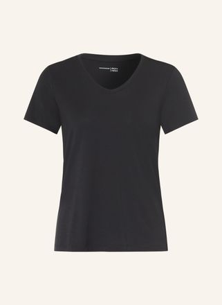 Schiesser Schlafshirt Mix+Relax schwarz