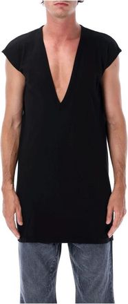 Rick Owens Dylan T - - Tops - Herren - Schwarzk - M