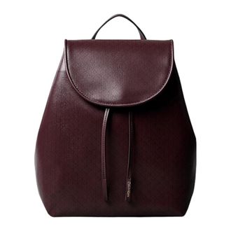 Calvin Klein AOP Flap Rucksack - - Bags - Damen - Rot - ONE SIZE