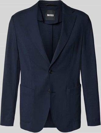 HUGO BOSS Slim Fit Anzugsakko aus Woll-Mix Modell P-HANRY-WG-PK