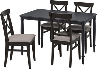 IKEA DANDERYD / INGOLF Tisch und 4 Stühle