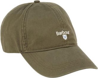 Barbour Cap aus Baumwolle mit Logo-Stickerei in
