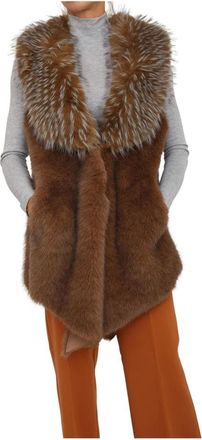 Nenette Damen, Jacken, Braun, SGröße