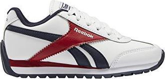 Reebok FW8203 Mixte Enfant Chaussures de Running Comp&eacute;tition, Blanco/Vecnav/Flared, 34.5 EU
