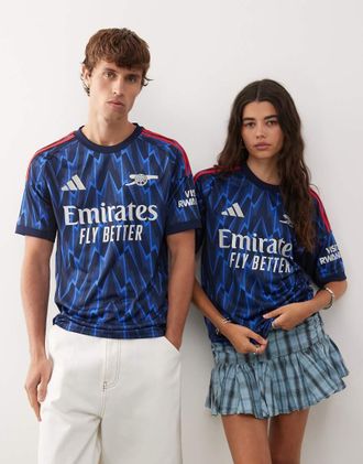 adidas adidas Football - Arsenal 2025/26 - Maillot extérieur - Bleu/rouge-Bleu marine