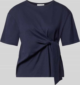 Christian Berg T-Shirt mit Knoten-Detail und Rundhalsausschnitt
