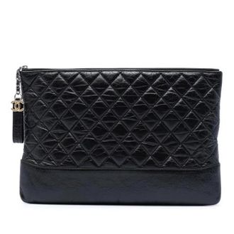 Chanel Pre-owned Gabrielle O-Case - - Pre-owned - Damen - Schwarzk - ONE SIZE