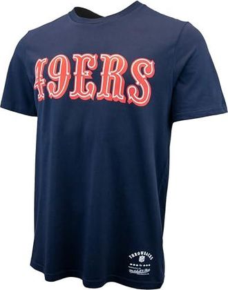Mitchell & Ness NFL Nom et numéro T-Shirt T-Shirt San Francisco 49ers - Joe Montana, M