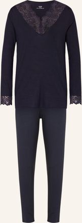 CALIDA Calida Schlafanzug Elegant Dreams blau