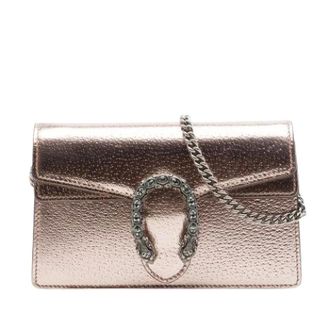 Gucci Sac bandouli&egrave;re Mini Dionysus Pre-owned - Femme - Pre-owned - Rose - Taille: ONE Size