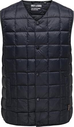 Only & Sons Light Down OTW Onsgavin Veste légère en Duvet, Bleu Marine, XL Hommes