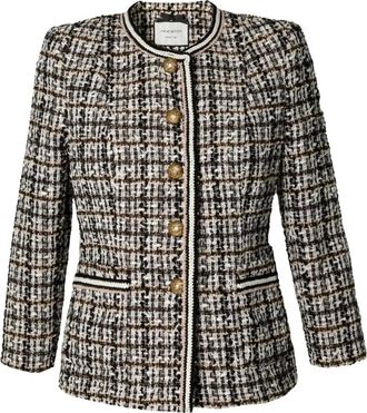 Andiata Femme, Vestes, Multicolore, Taille: 34 FR Tweed Vestes