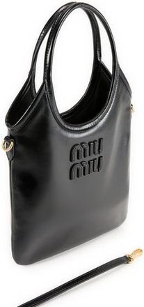 Miu Miu Sac &agrave; main en cuir Ivy