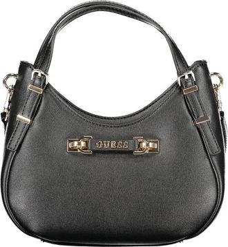 Guess Schwarze Polyethylen-Handtasche